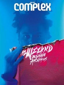 The Weeknd Covers Complex Magazine - Pursuit Of Dopeness