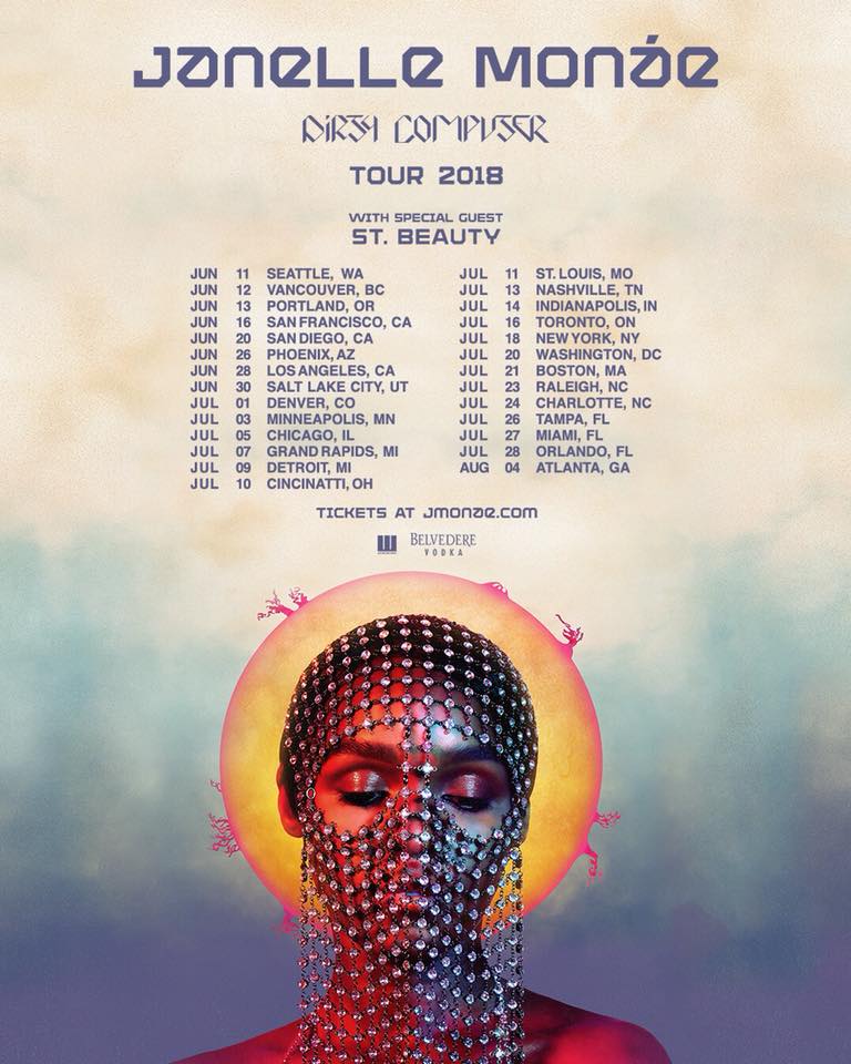 Janelle Monáe Shares New Video & Announces Tour - Pursuit Of Dopeness