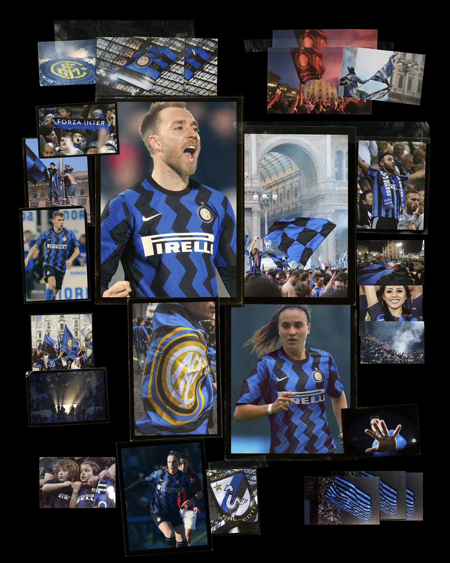 Inter Milan Reimagines Its Traditional Home Kit Look for 2020-21 ...