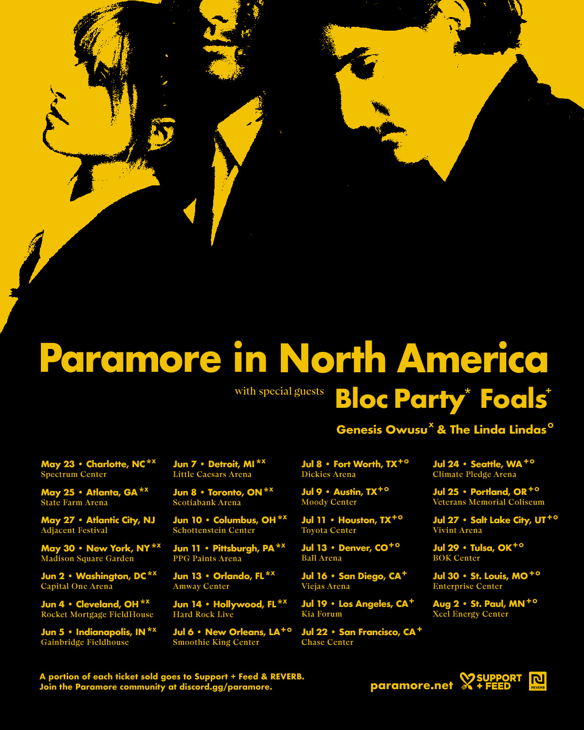 Paramore Announce 2023 North American Arena Tour - Pursuit Of Dopeness